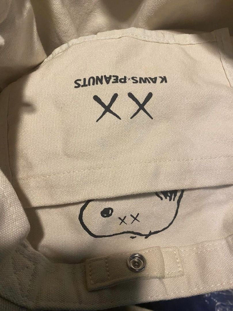 Kaws Tote bag, Women's Fashion, Bags & Wallets, Tote Bags on Carousell