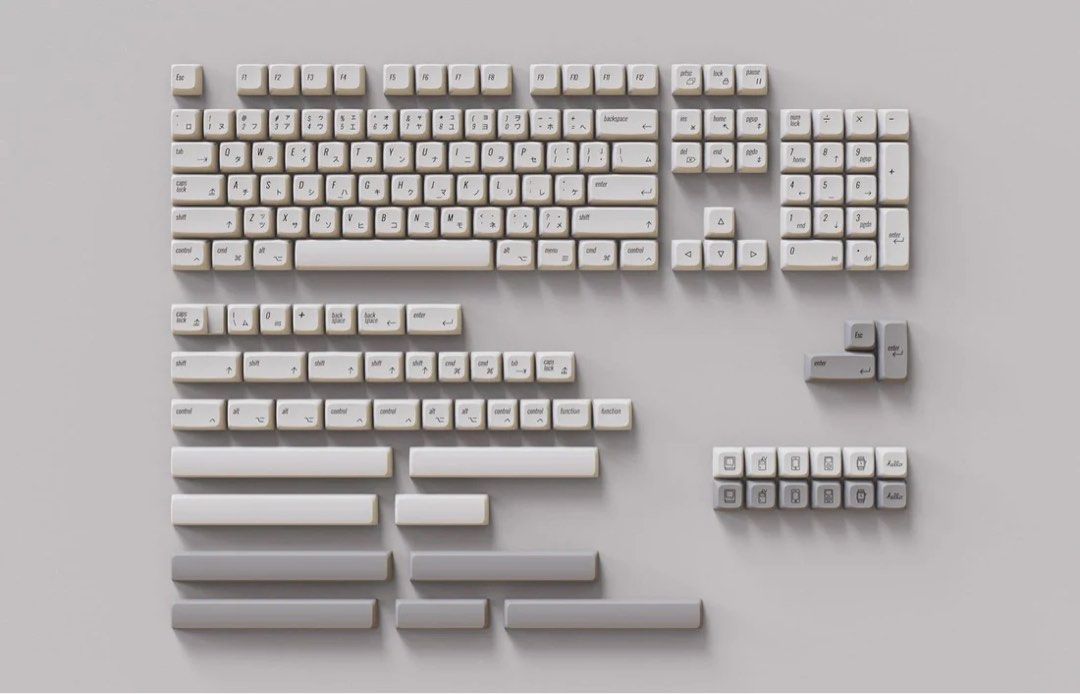 Kbdfans NP PBT Japanese Keycaps, Computers & Tech, Parts & Accessories ...