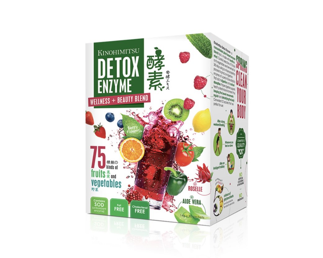 Kinohimitsu Detox Enzyme, Health & Nutrition, Health Supplements ...