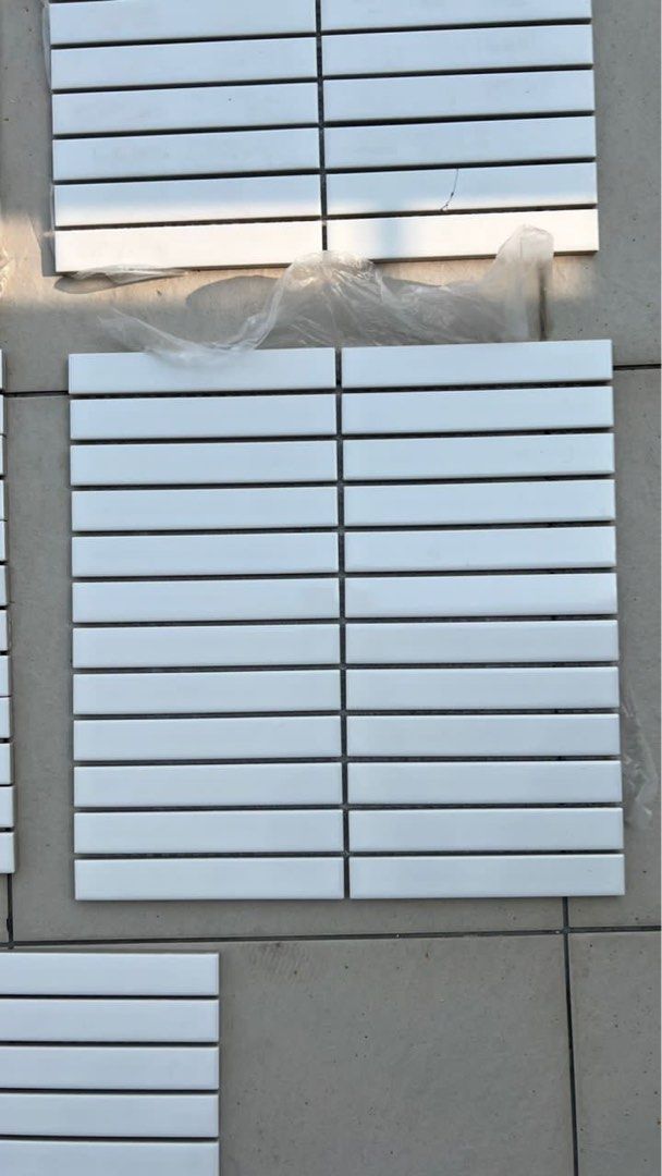 KitKat Tiles (White), Furniture & Home Living, Home Decor, Other Home ...