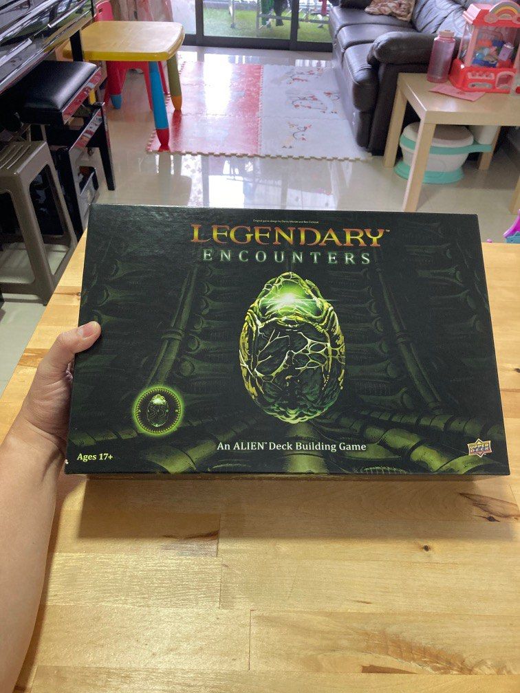 Legendary Encounters Alien Deck Building Game, Hobbies & Toys, Toys ...