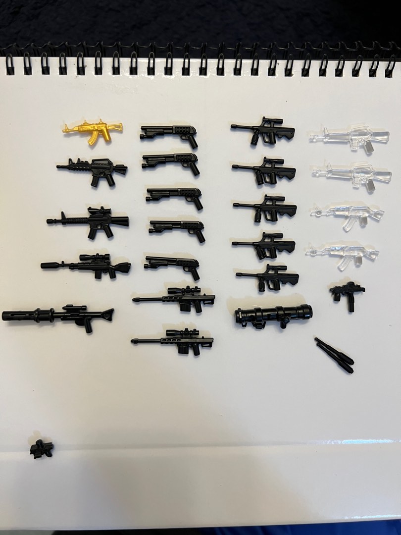 Lego Minifigure Gun & Rifle, Hobbies & Toys, Memorabilia & Collectibles ...