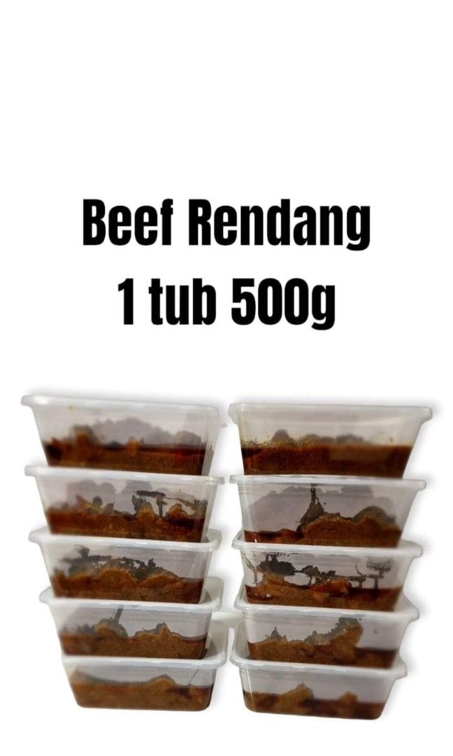 Raya 2023 Lemang Set Rendang & Serunding Daging, Food & Drinks ...