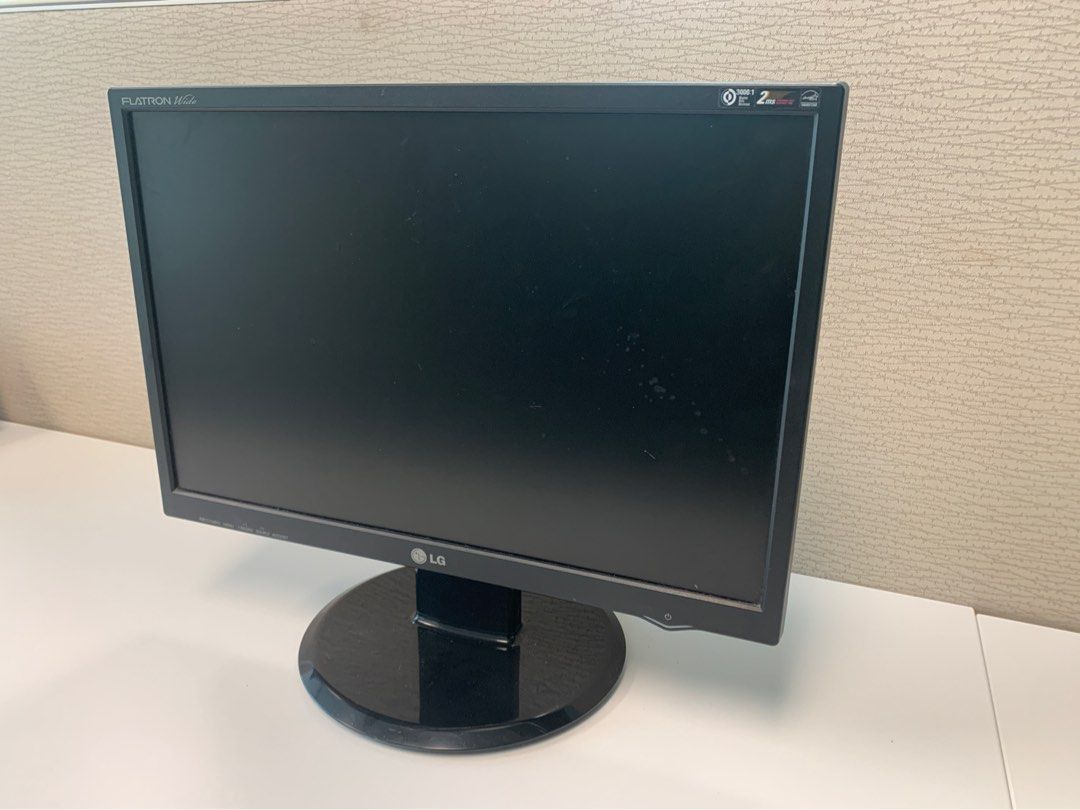 Lg Monitor 19吋 電腦屏幕顯示器 Flatron L196wtq Bf 電腦＆科技 桌上電腦 Carousell