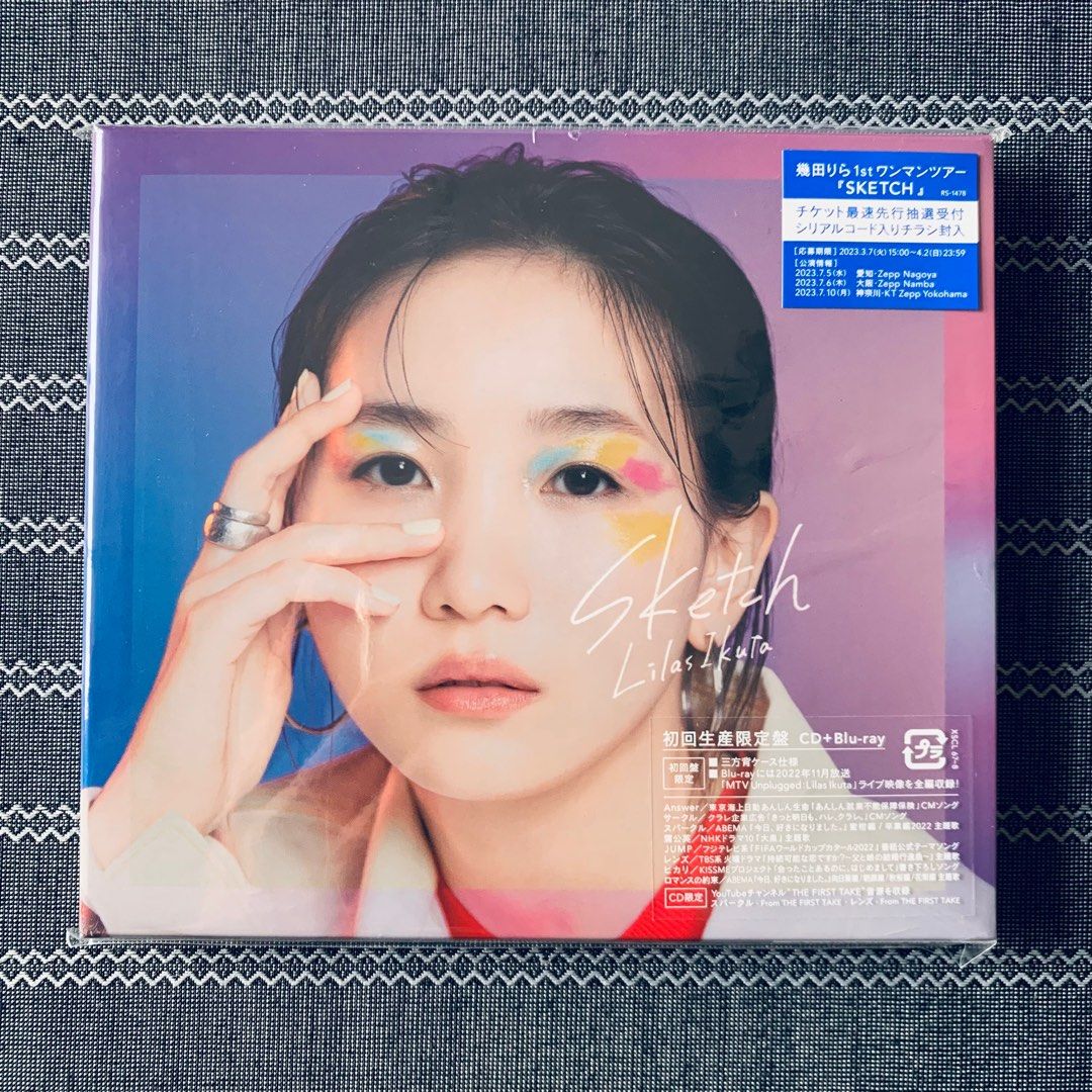 Lilas Ikuta - Sketch [Limited Edition] CD + Blu-ray, Hobbies & Toys ...
