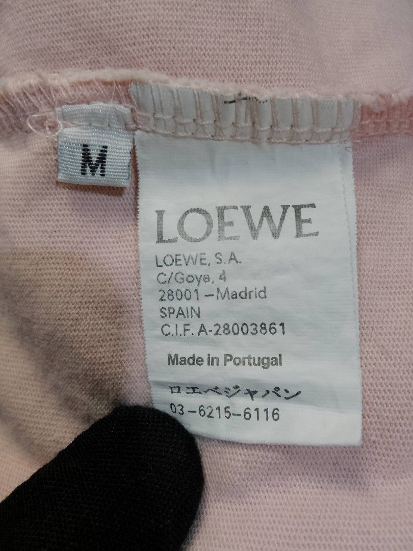 LOEWE, Men's Fashion, Tops & Sets, Tshirts & Polo Shirts on Carousell