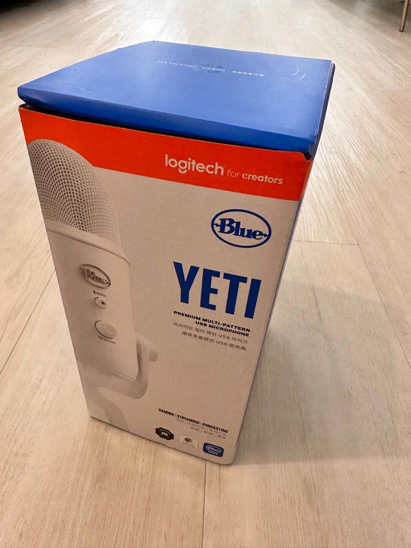 Logitech Blue Yeti USB Microphone, Audio, Microphones on Carousell