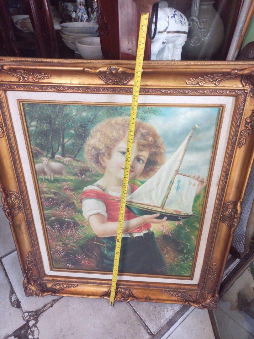 Lukisan cantik eropa, Antik, Pajangan di Carousell