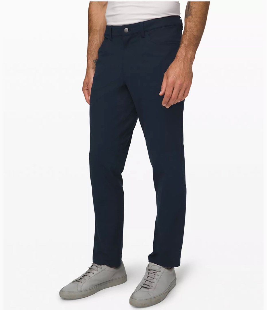 LuluLemon ABC Classic pants, Men's Fashion, Bottoms, Trousers on Carousell