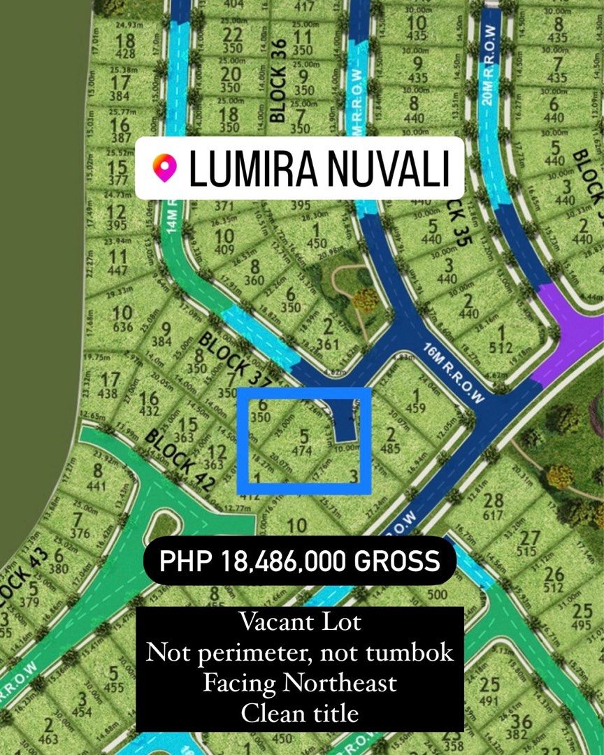 🔆Lumira Nuvali by Ayala Alveo - Phase 1 Block 37 Lot 5, Property, For Sale, Lot on Carousell