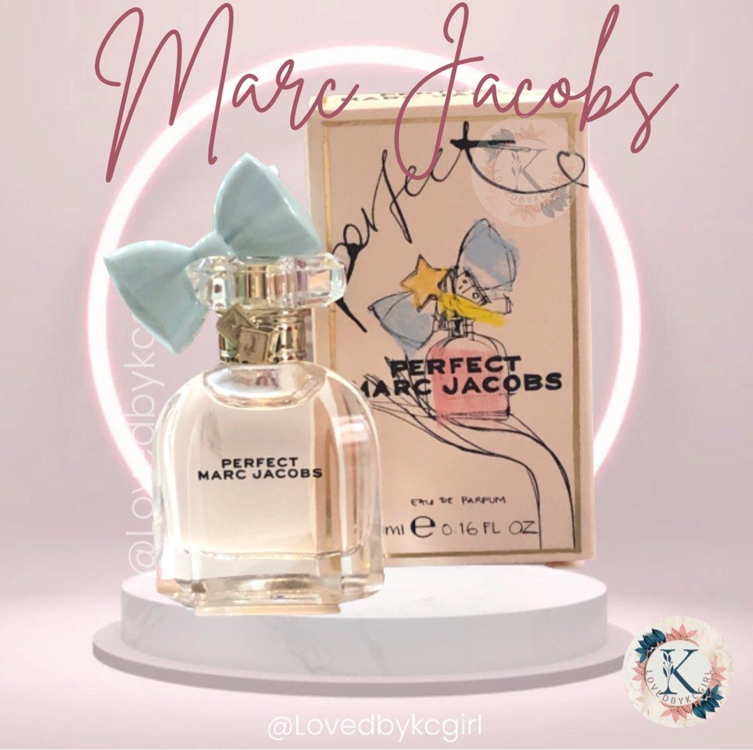 Marc Jacobs Perfect EDP Mini Perfume 5mL with box, Beauty & Personal ...