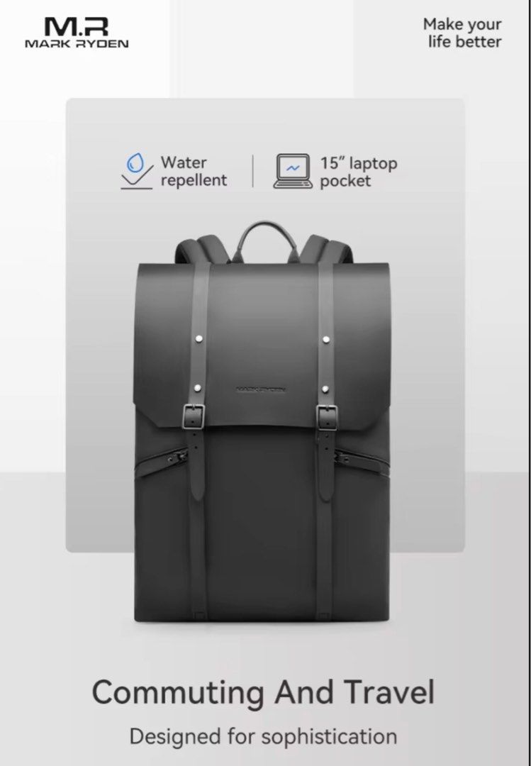 Mark Ryden Original Anti-Theft Laptop Backpack Water Resistant Business ...