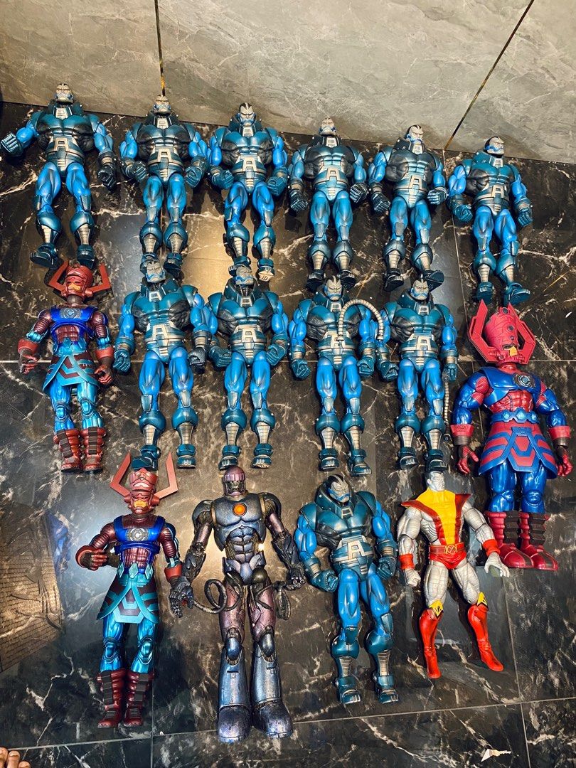 Marvel Legends - Galactus Baf / Apoc Baf / Sentinel Baf, Hobbies & Toys ...