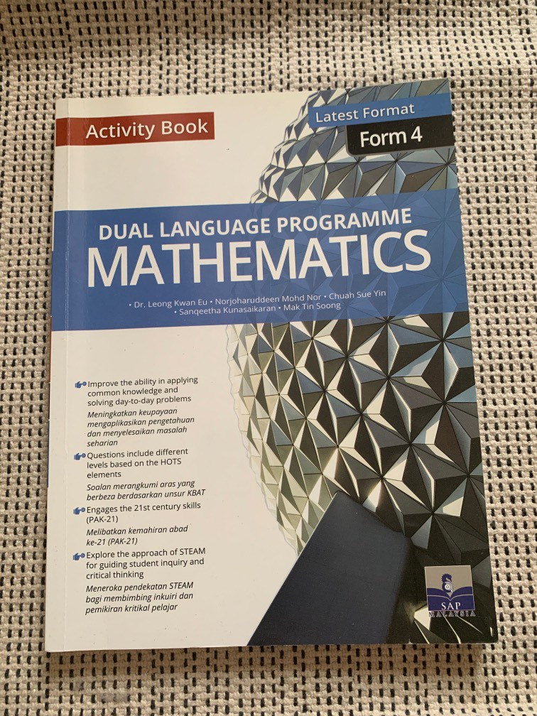 MATHEMATICS DLP SPM F4 ACTIVITY BOOK, Hobbies & Toys, Books & Magazines ...
