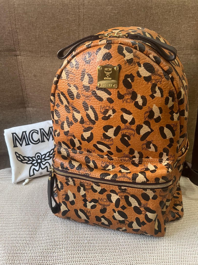 Mcm backpack limited edition, Luxury, Bags & Wallets on Carousell