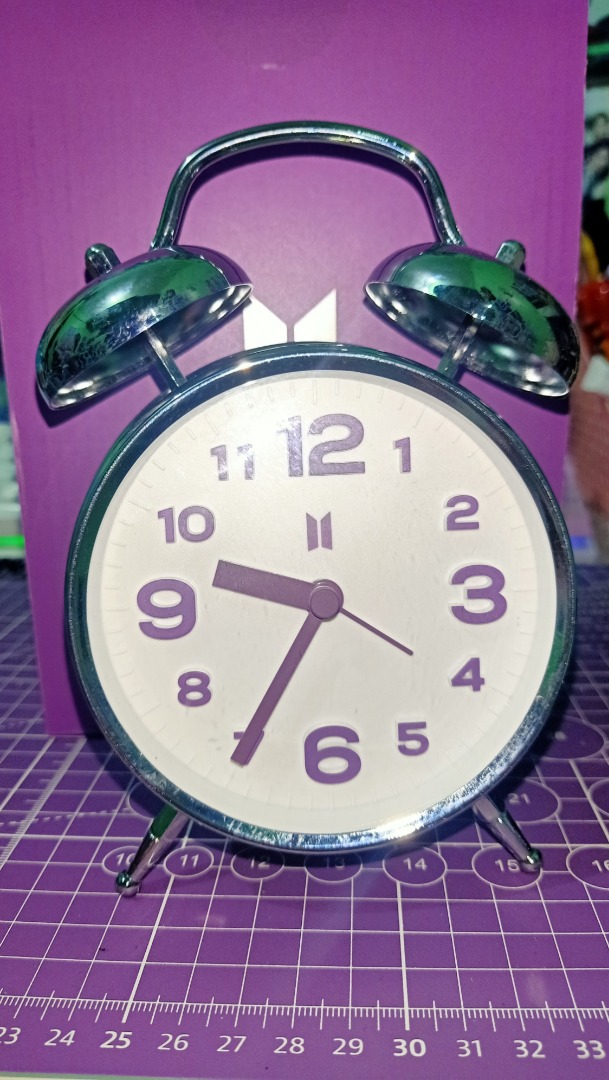 Alarm Clock Merch Box 9 BTS (Alarm Clock + OB ONLY) on Carousell Alarm Clock Merch Box 9 BTS (Alarm Clock + OB ONLY) on Carousell