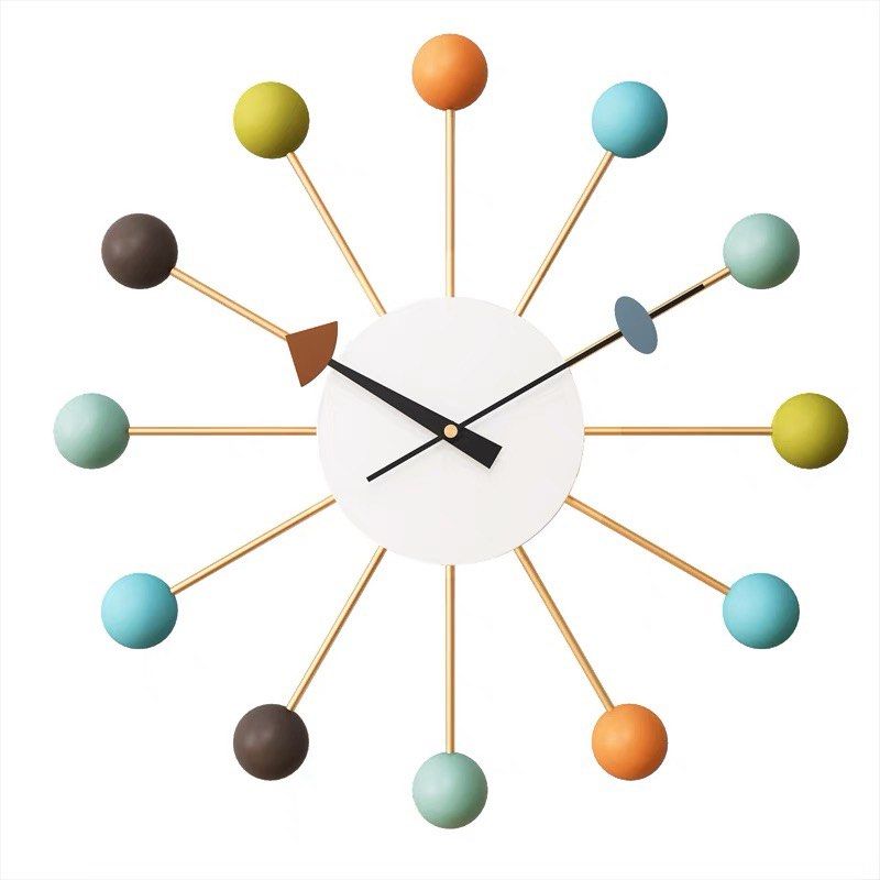 Mid century design clock, Furniture & Home Living, Home Decor, Clocks ...