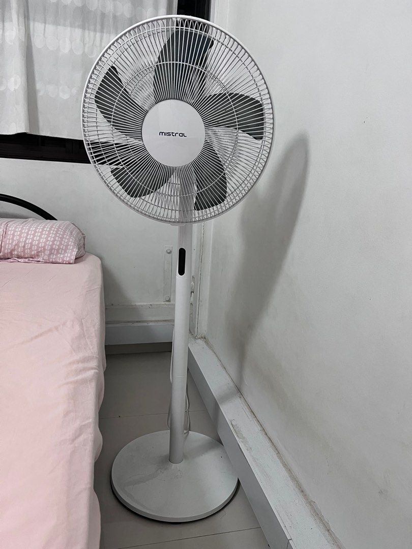 Mistral Standing Fan - sleek white, Furniture & Home Living, Lighting ...