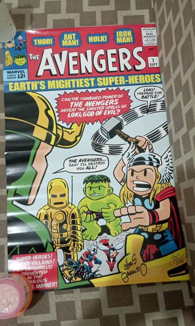 Mix comics and poster on Carousell