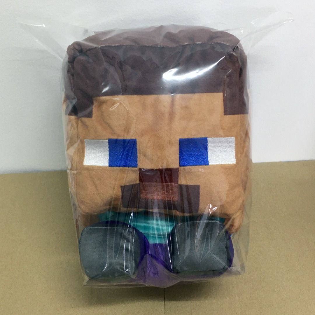 MOJANG Minecraft - Steve BIG Sitting Plush Toy by FuRyu Japan / 29cm ...