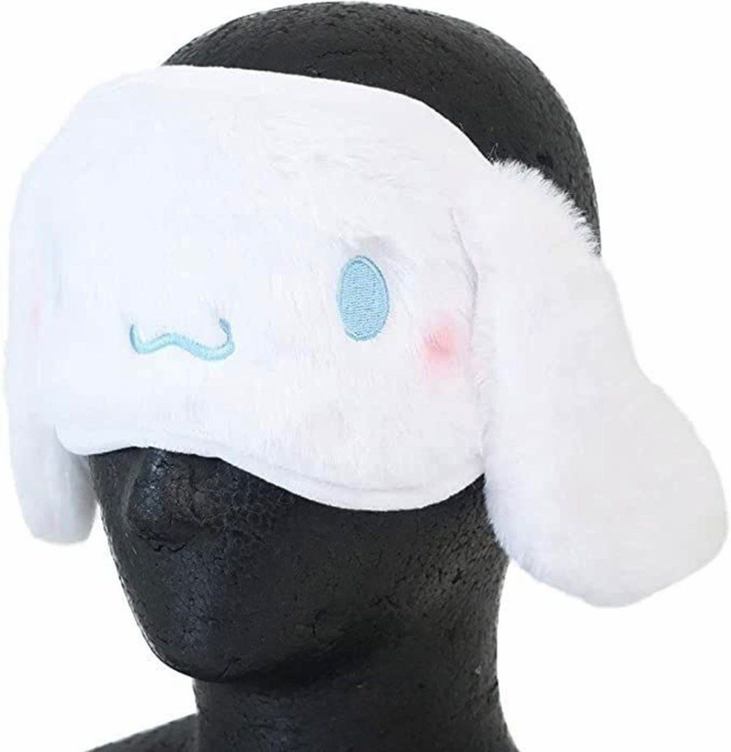Mokomoko official sanrio cinnamoroll eye mask, Women's Fashion, Watches ...