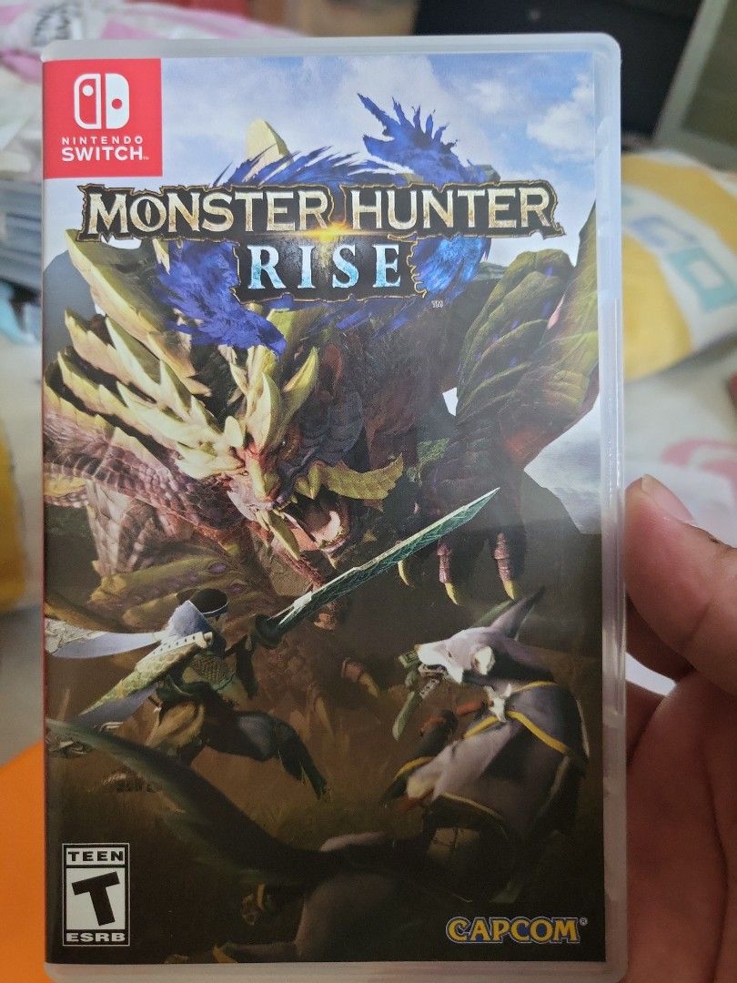 Monster Hunter Rise Nintendo Switch, Video Gaming, Video Games ...