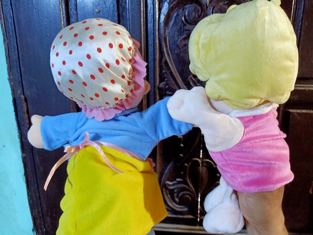 MOTHER AND BABY HAND PUPPET PAIR (2pcs), Hobbies & Toys, Toys & Games ...