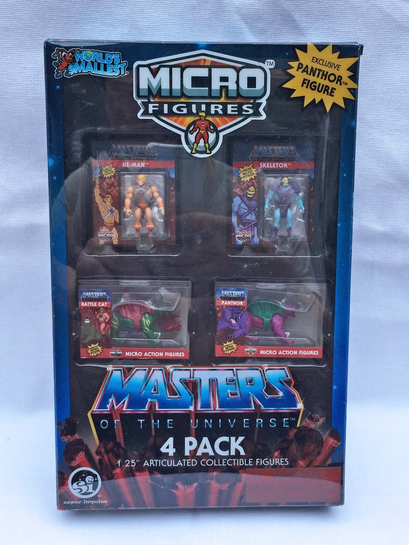MOTU Masters of The Universe Micro Figures Exclusive Collectors Set by ...