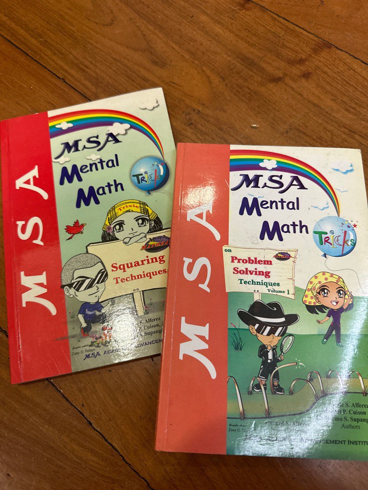 msa math book, Hobbies & Toys, Books & Magazines, Textbooks on Carousell