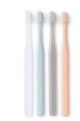 MUJI Polypropylene toothbrush 4 Colours set, Beauty & Personal Care ...