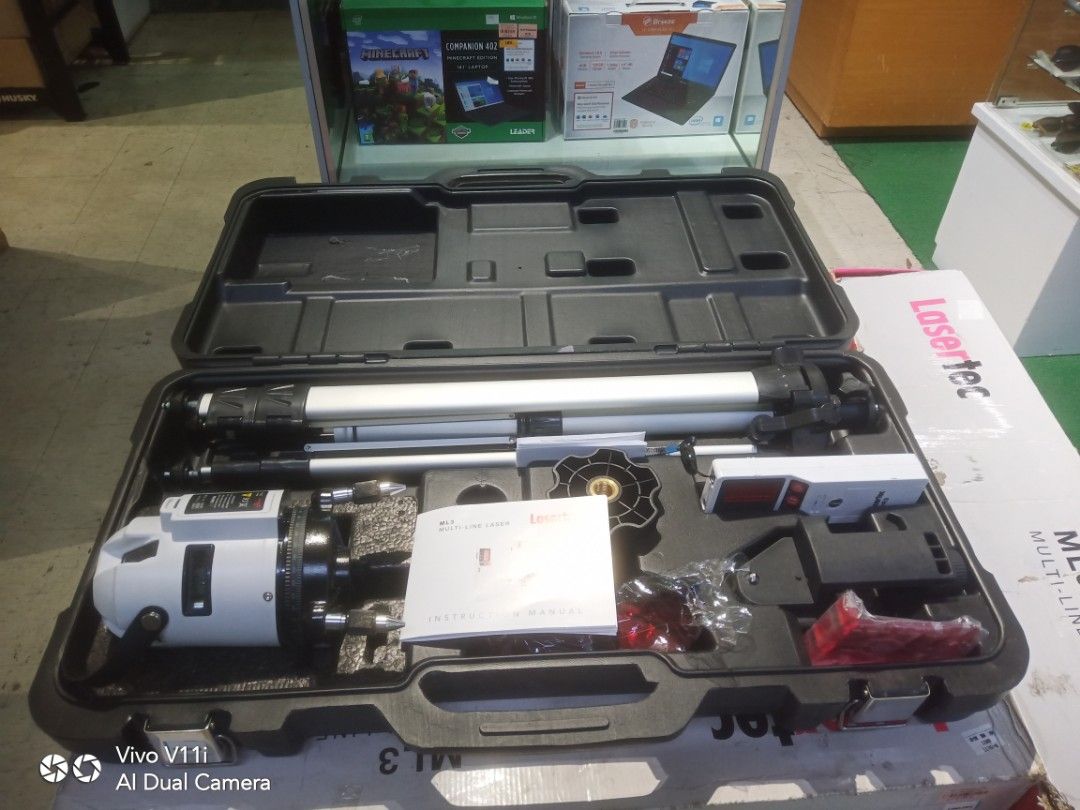 Multi-line laser level LASERTEC, Furniture & Home Living, Home ...