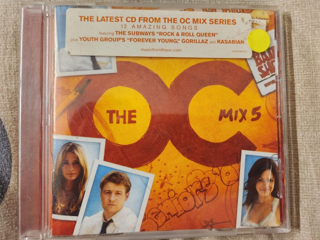 Music From The OC: Mix 5, Hobbies & Toys, Music & Media, CDs & DVDs on Carousell