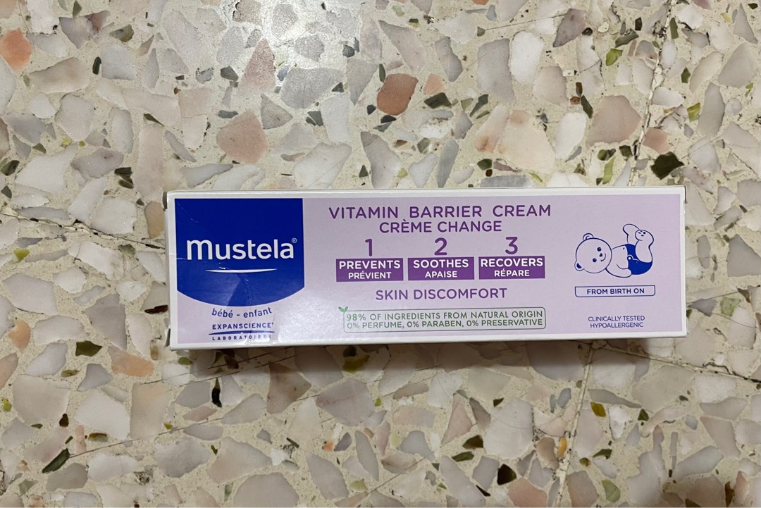 Mustela Vitamin Barrier Cream, Babies & Kids, Bathing & Changing ...