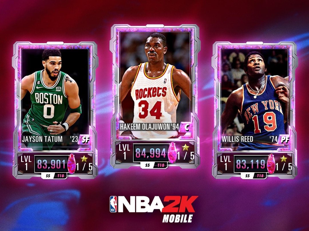 NBA 2K Mobile Foundation Cards, Video Gaming, Video Games, Others on ...