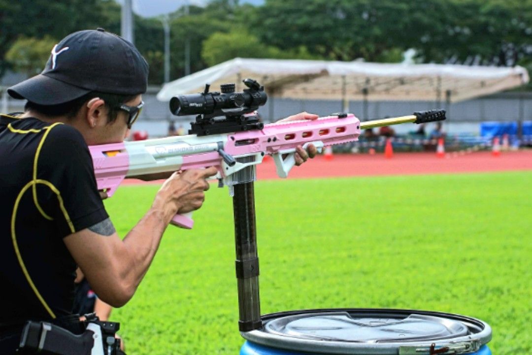 DD Pangolin Sniper bolt action Nerf, Hobbies & Toys, Toys & Games on ...