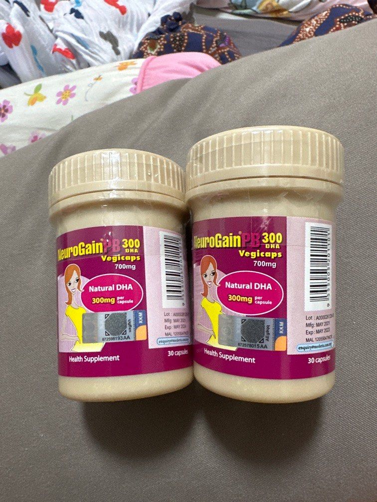 NEUROGAIN PB300 PRENATAL DHA SUPPLEMENT, Health & Nutrition, Health ...