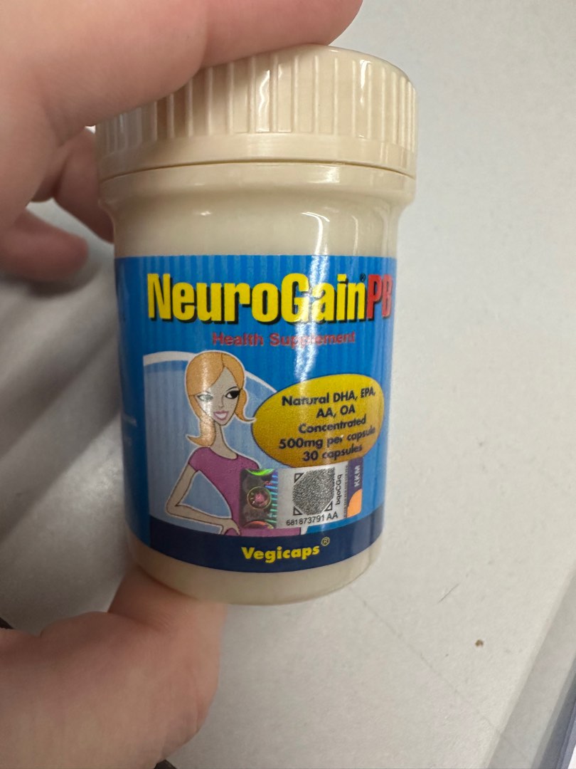 NeuroGain PB for pregnancy mommy, Health & Nutrition, Health ...