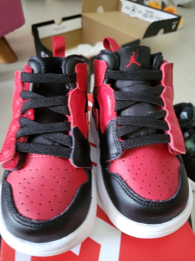 Nike jordon 1 toddler shoe, Babies & Kids, Babies & Kids Fashion on ...