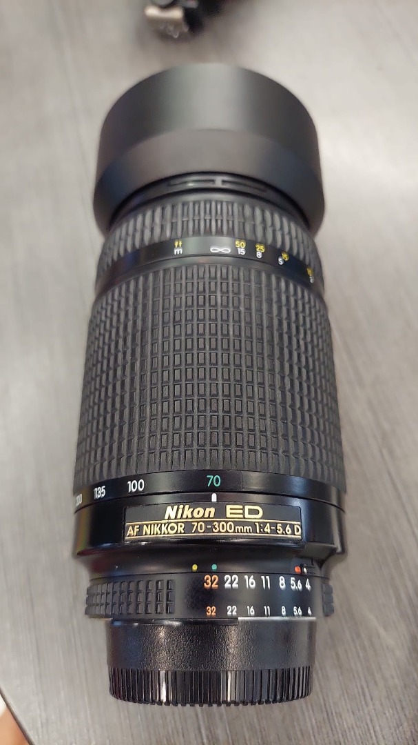 NIkon ED AF Nikkor 70-300 mm 1:4-5.6D, Photography, Lens & Kits on ...