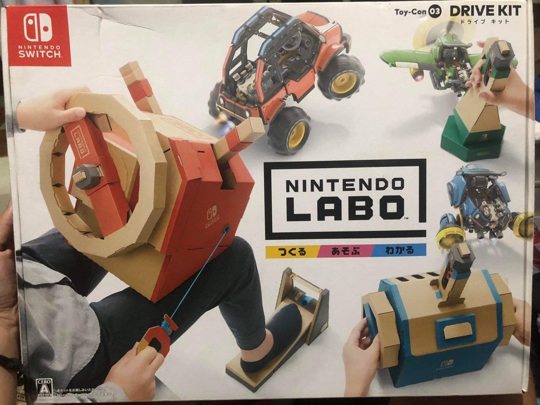 Nintendo Labo - Toy-Con 03 Drive Kit (with Game Card) on Carousell