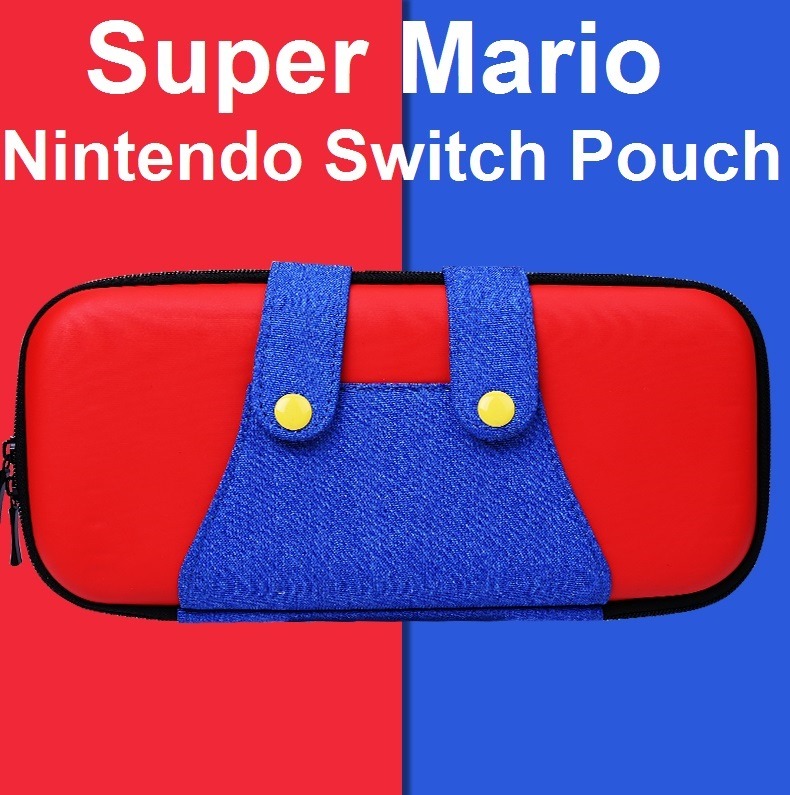 Nintendo Switch Gen 1 / Gen 2 Super Mario Protective Sleeve Hard Pouch ...