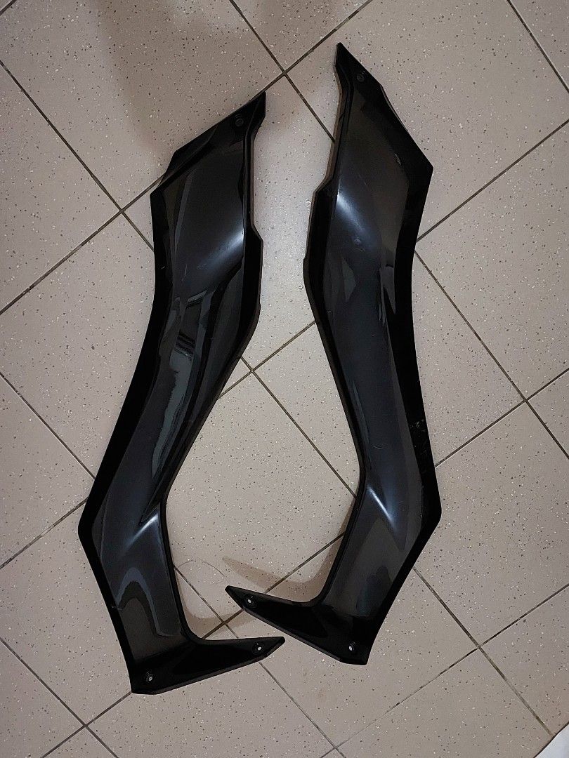 Yamaha Nmax 155 cover set black, Motorcycles, Motorcycle Accessories on ...