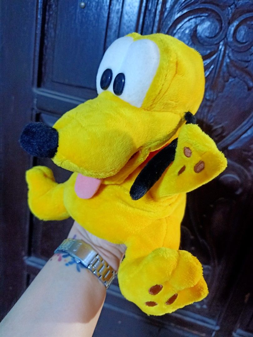 ORIGINAL DISNEY PLUTO DOG HAND PUPPET, Hobbies & Toys, Toys & Games on ...