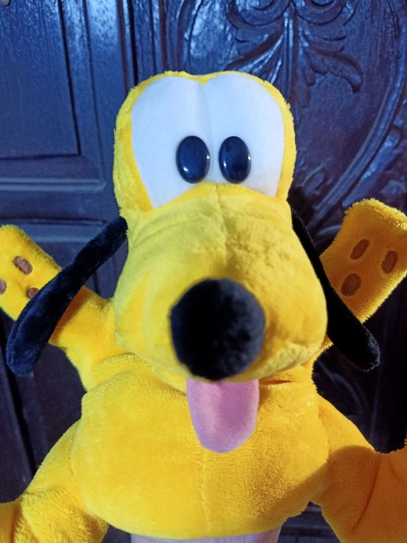 ORIGINAL DISNEY PLUTO DOG HAND PUPPET, Hobbies & Toys, Toys & Games on ...