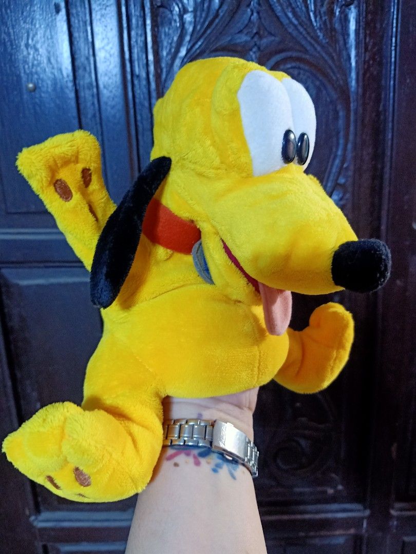 ORIGINAL DISNEY PLUTO DOG HAND PUPPET, Hobbies & Toys, Toys & Games on ...