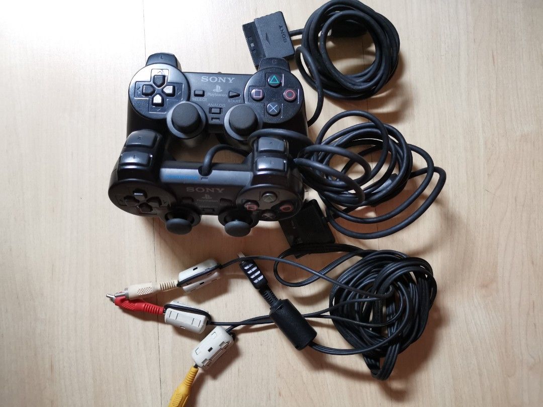Original PS2 Controller Dual-Shock, Video Gaming, Gaming Accessories ...