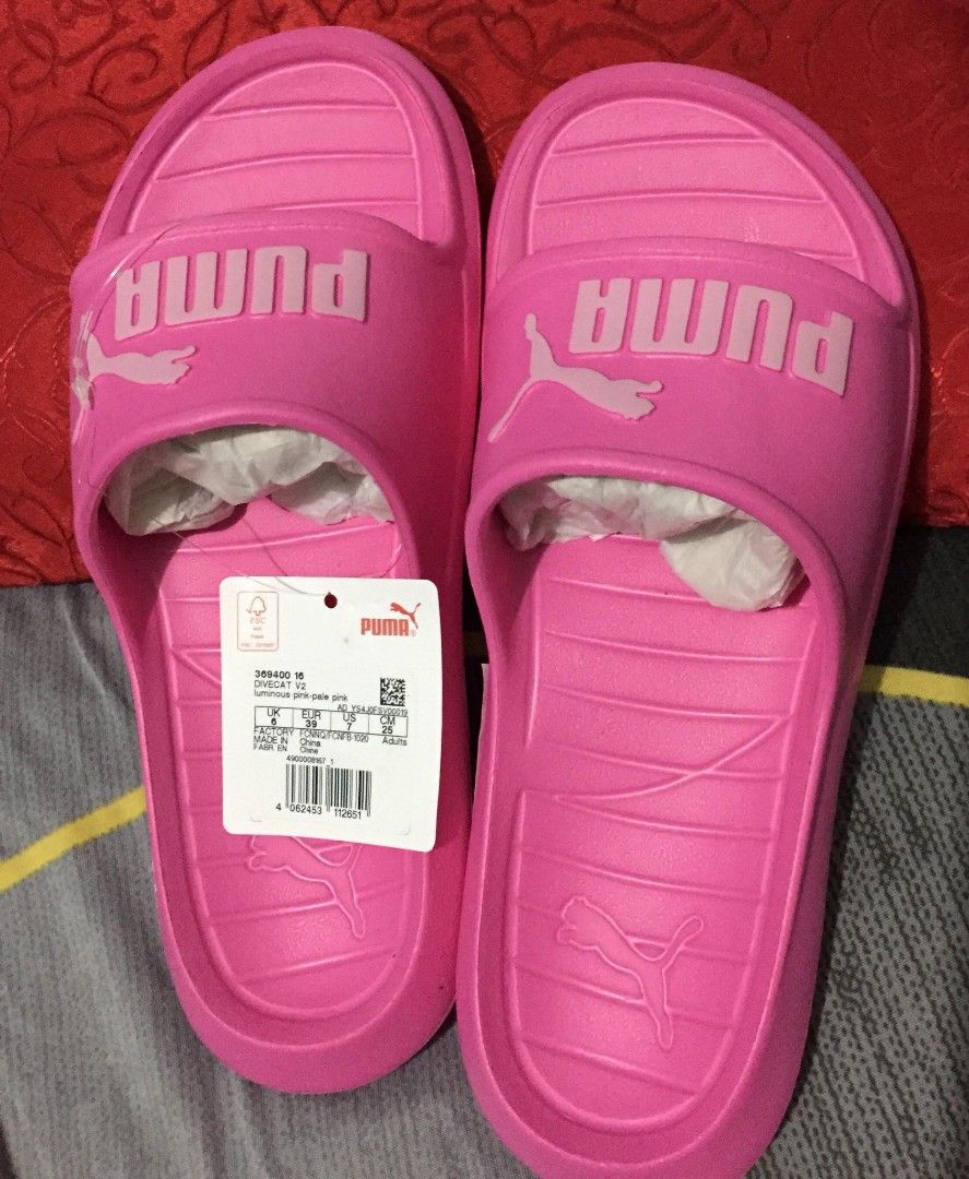 Original Puma Slides, Women's Fashion, Footwear, Slippers and slides on ...