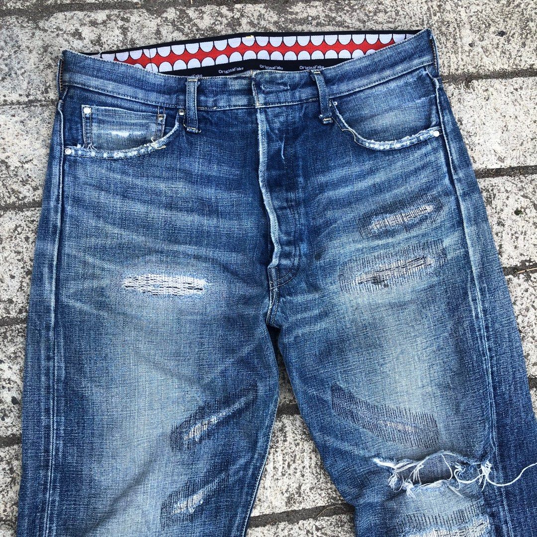 OriginalFake Pants, Men's Fashion, Bottoms, Jeans on Carousell