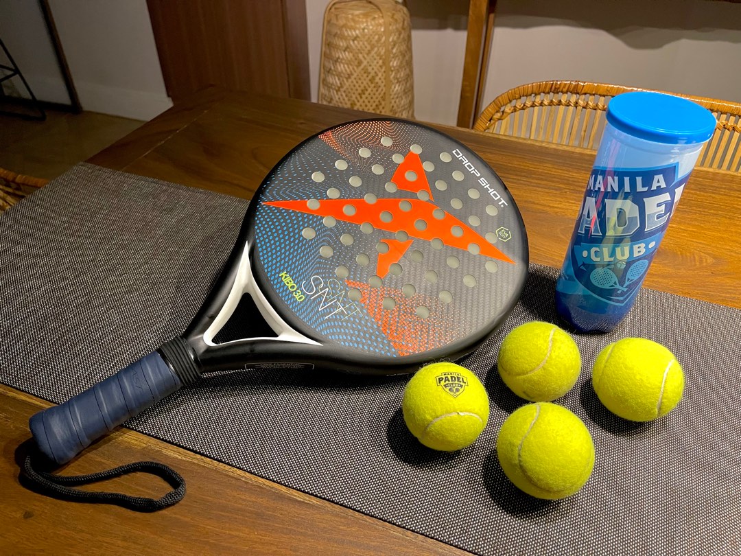 Padel Racket Set, Sports Equipment, Sports & Games, Racket and Ball ...