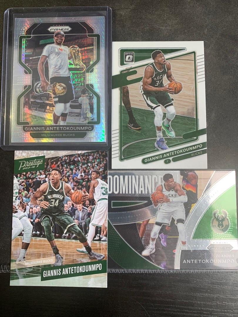 Panini NBA Milwaukee Bucks Giannis card, Hobbies & Toys, Memorabilia ...